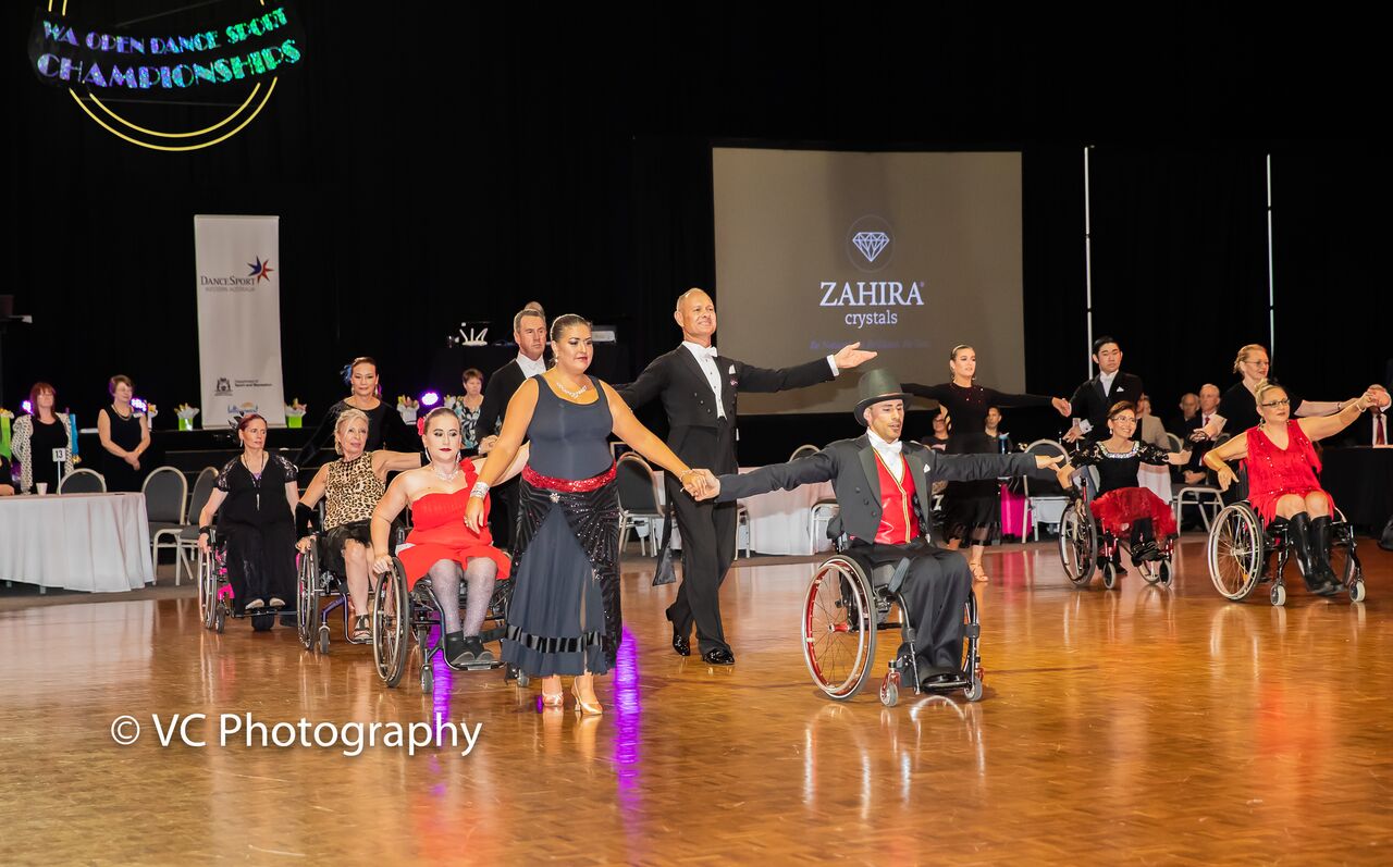 Para Dance for dancers who use wheelchairs offered in Perth