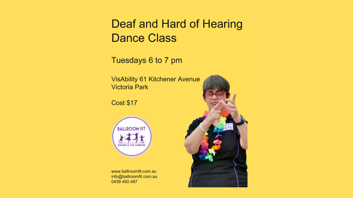 Deaf Dance Classes Perth - Ballroom Fit